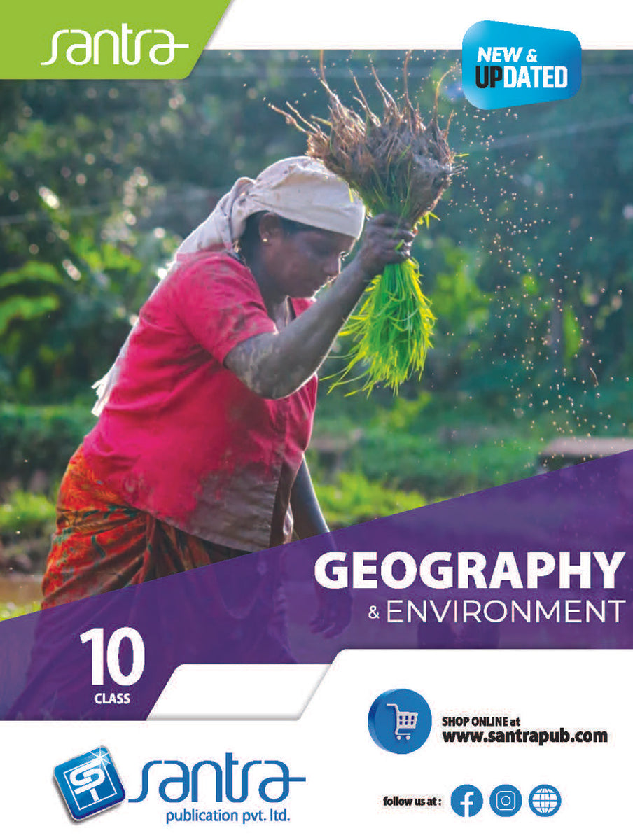 Geography & Environment-10(Eng.Version) – Santra Publication