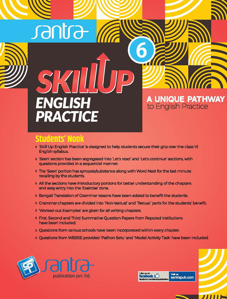Skill UP English Practice -6(Eng.Version) – Santra Publication