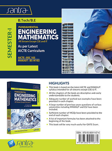 FUNDAMENTAL ENGINEERING MATHEMATICS-(ALL STREAM Except CSE & IT)SEM-1 ...